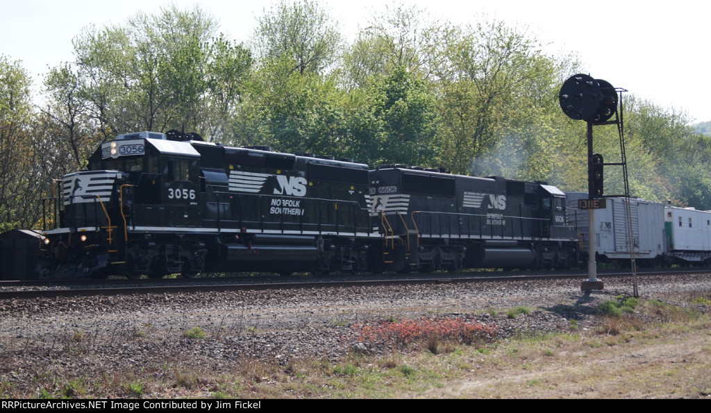 NS 947 Work Train at MP: PT 131